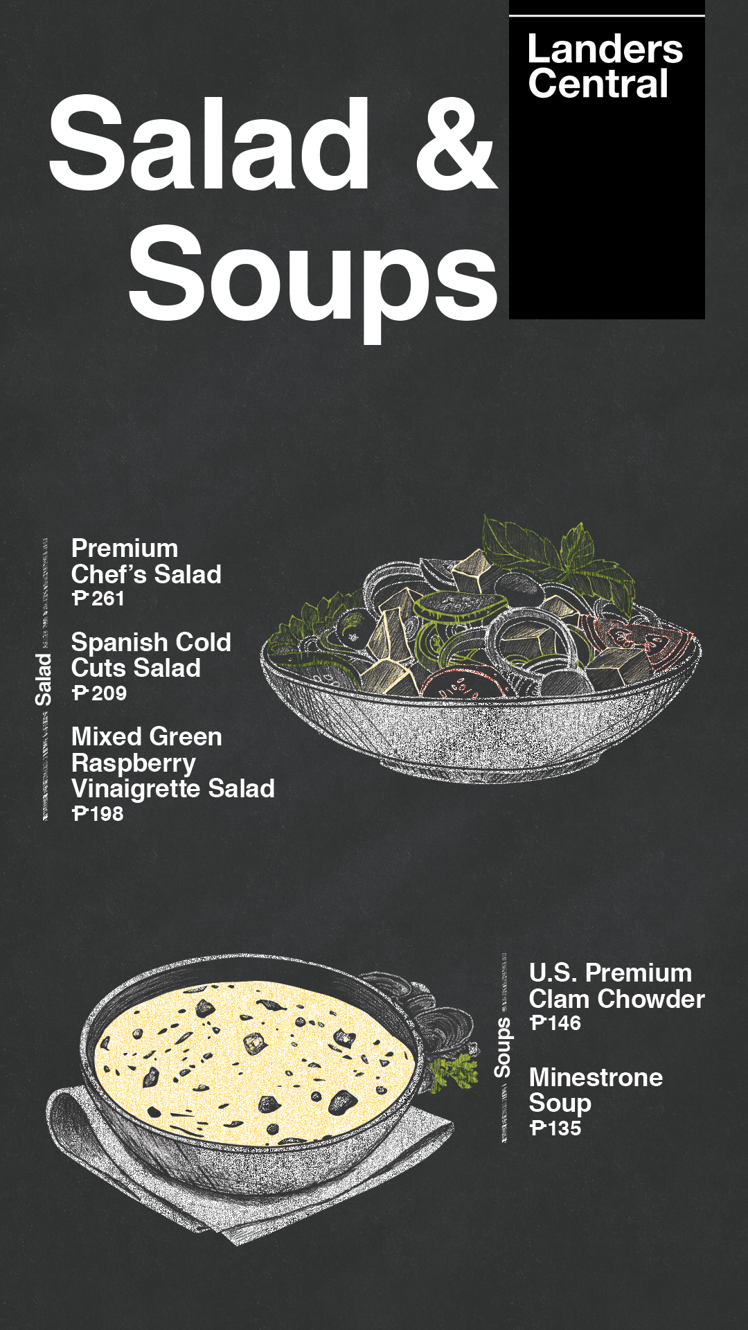 Landers Central - QR Menu